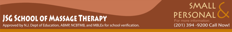 Admission - JSG School of Massage Therapy